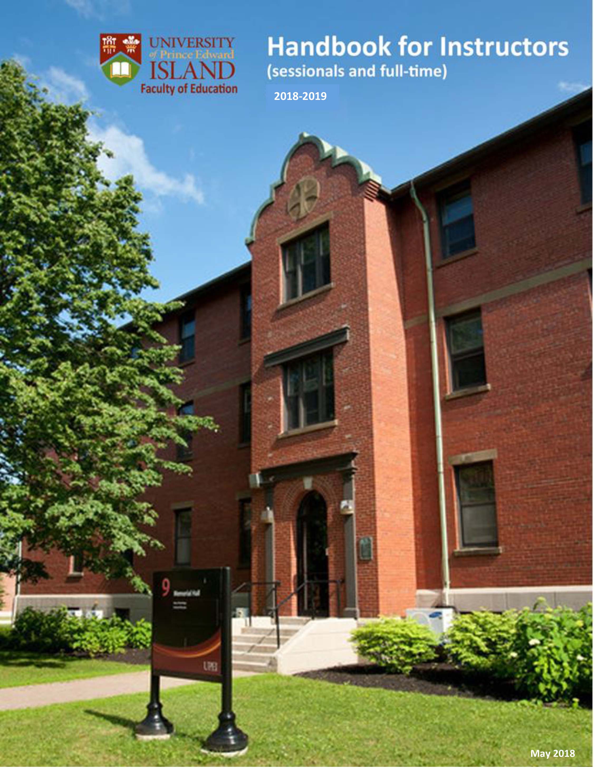 Handbook for Instructors | Faculty of Education News Blog